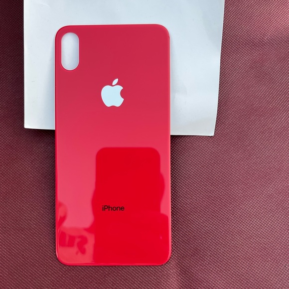 Cell Phones & Accessories | Iphone Xs Max Back Glass Big Hole Customred ...